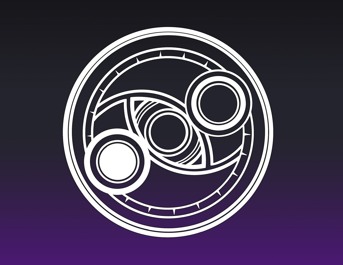 Umbran Eye Symbol Vinyl Sticker - Etsy