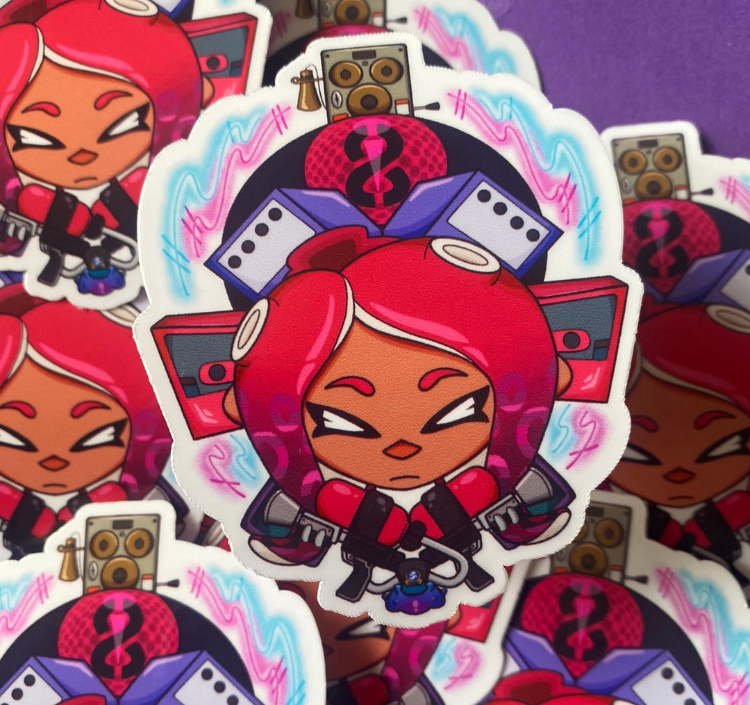 Splatoon Octo Expansion Sticker - Etsy