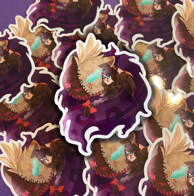 Bayonetta Origins Best Buddies Sticker - Etsy