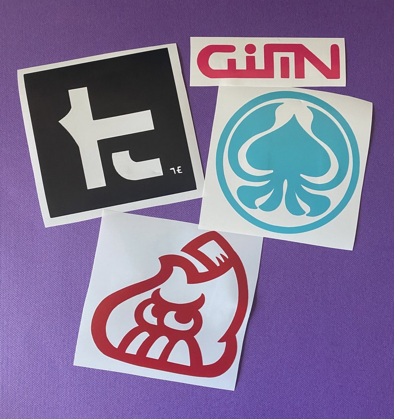 Splatoon Brand Logo Vinyls - Etsy
