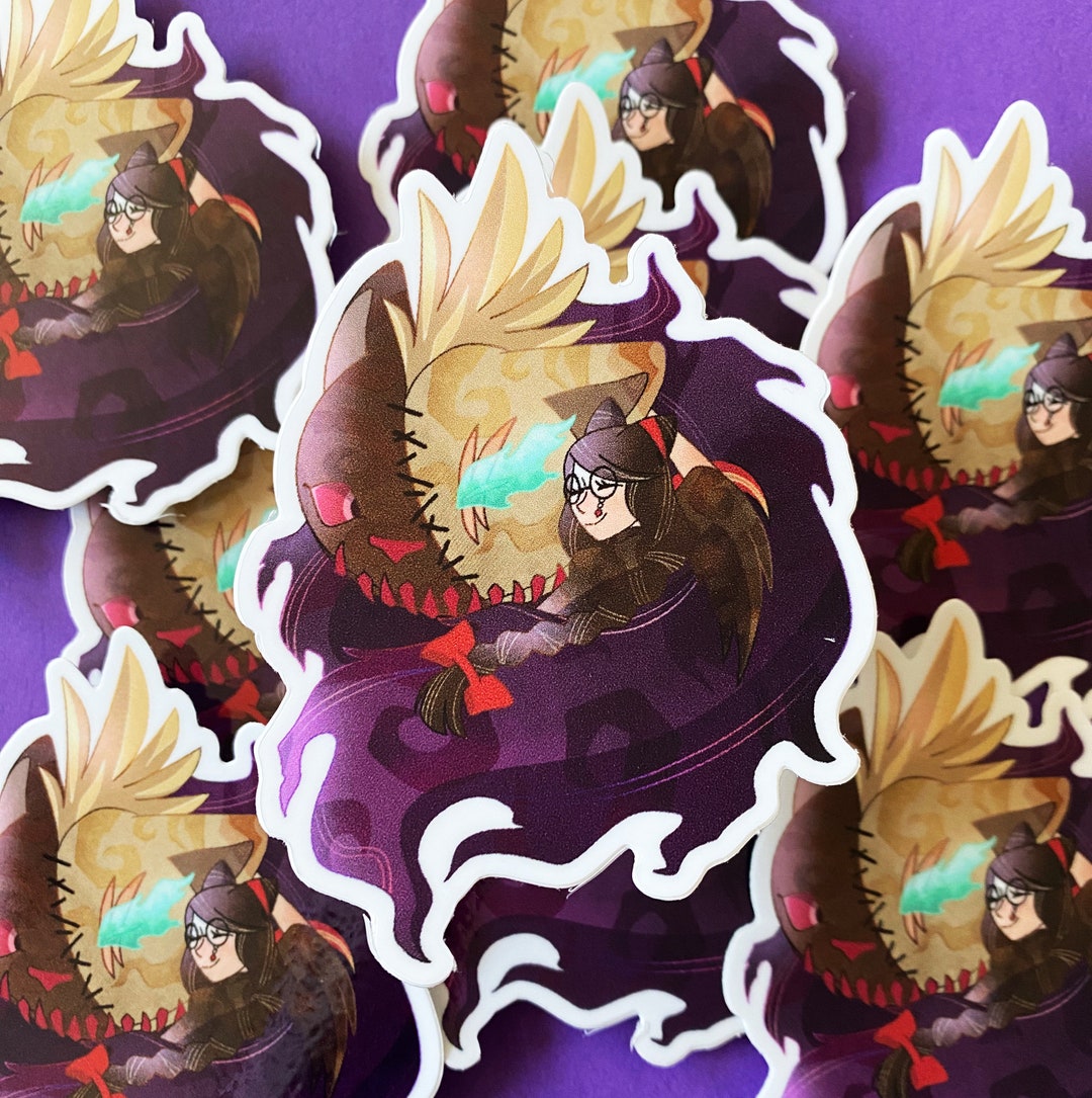 Bayonetta Origins Best Buddies Sticker - Etsy