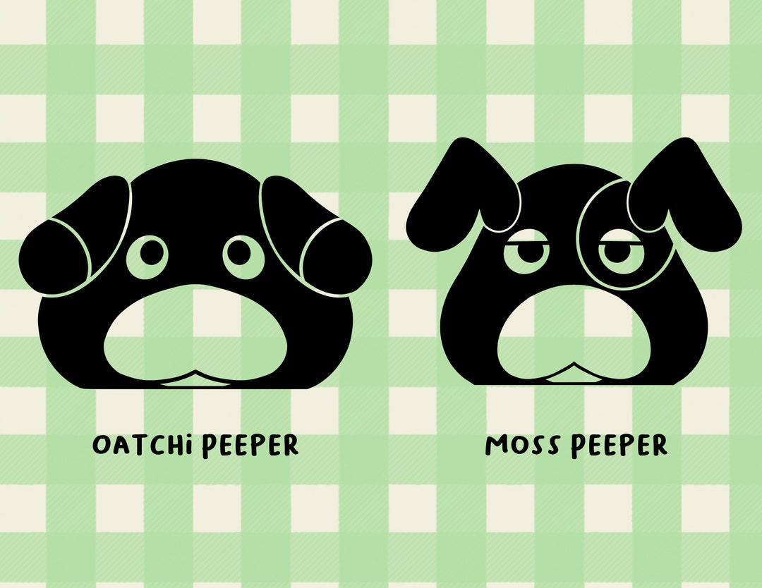 Pikmin Oatchi & Moss Peeper Vinyl Stickers - Etsy