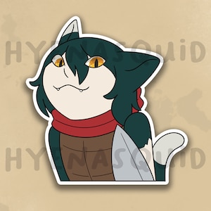 Dunmeshi Izutsumi Knife Cat Meme Sticker - Etsy
