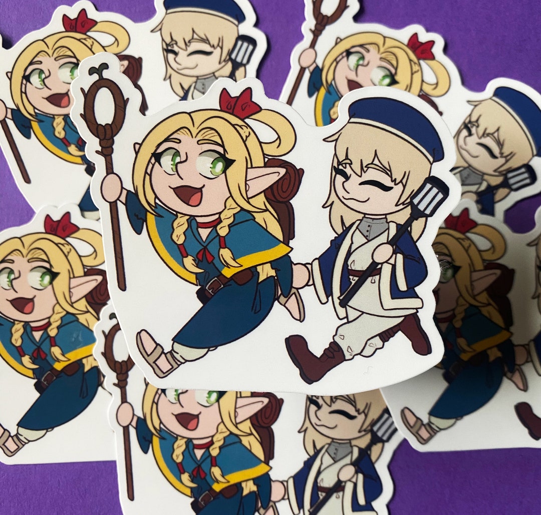 Dunmeshi Marcille and Falin Sticker - Etsy
