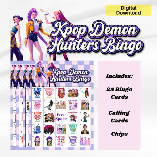 Kpop Demon Hunters Crafts - Etsy