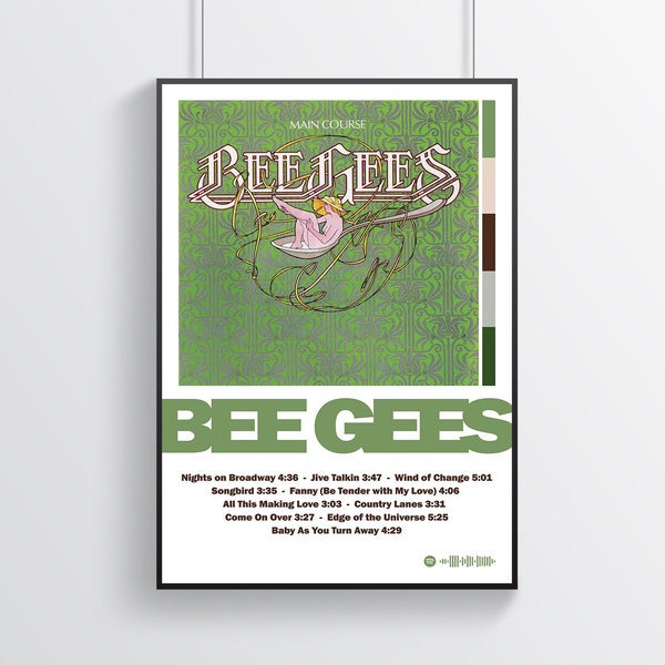 Bee Gees Album Cover Poster - Etsy