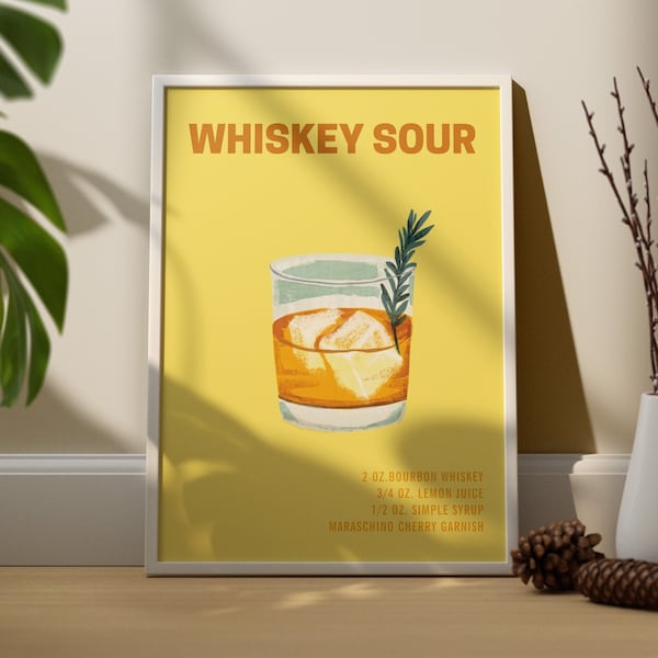 Whiskey Poster - Etsy