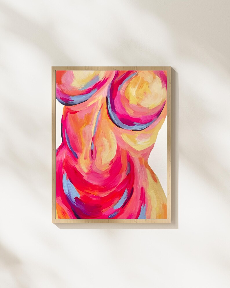 Body | Body Positive Poster | Premium Print Poster | Vintage Poster ...