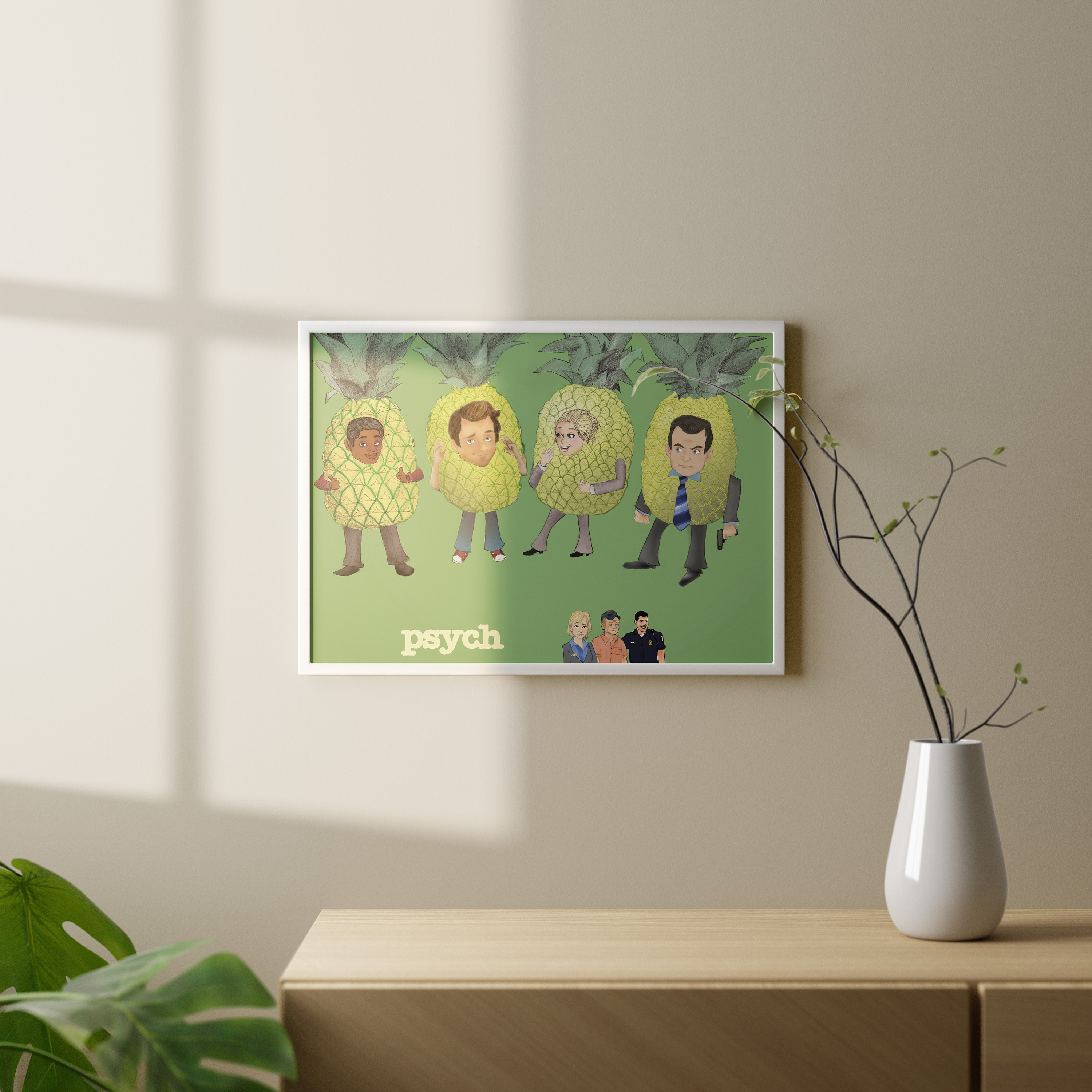 Psych Poster | Sitcom Poster | TV Series Poster | TV Show Poster | Home ...