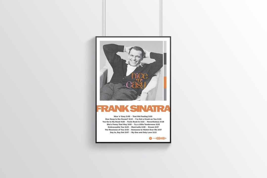 Frank Sinatra Poster | Nice 'n' Easy Poster | Album Poster | Album ...