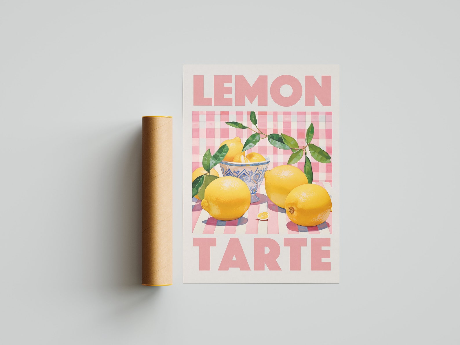 Lemon Tarte | Vintage Poster | Retro Poster | Room Decor | Home Decor ...