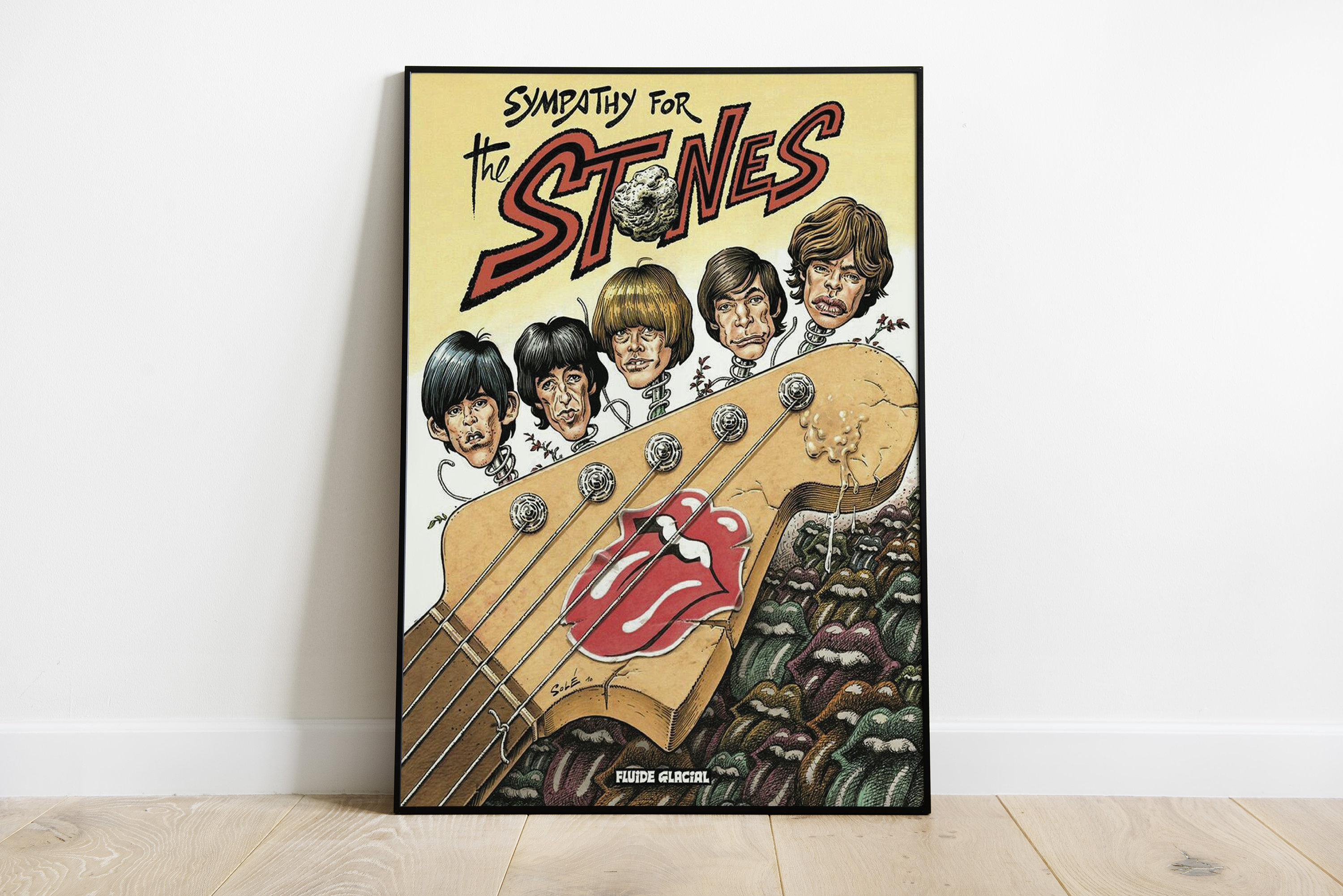 The Rolling Stones Poster | Album Cover Poster Designed & Sold By ...