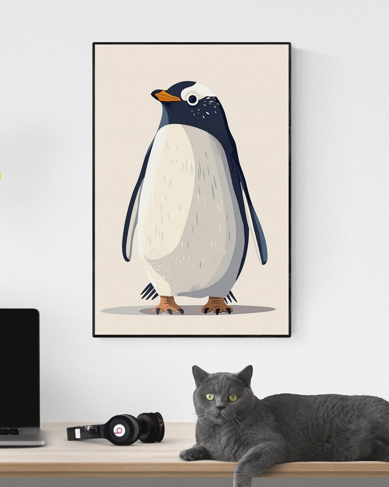 Nihilist Penguin Poster, Funny Wall Art (digital Download) - Etsy