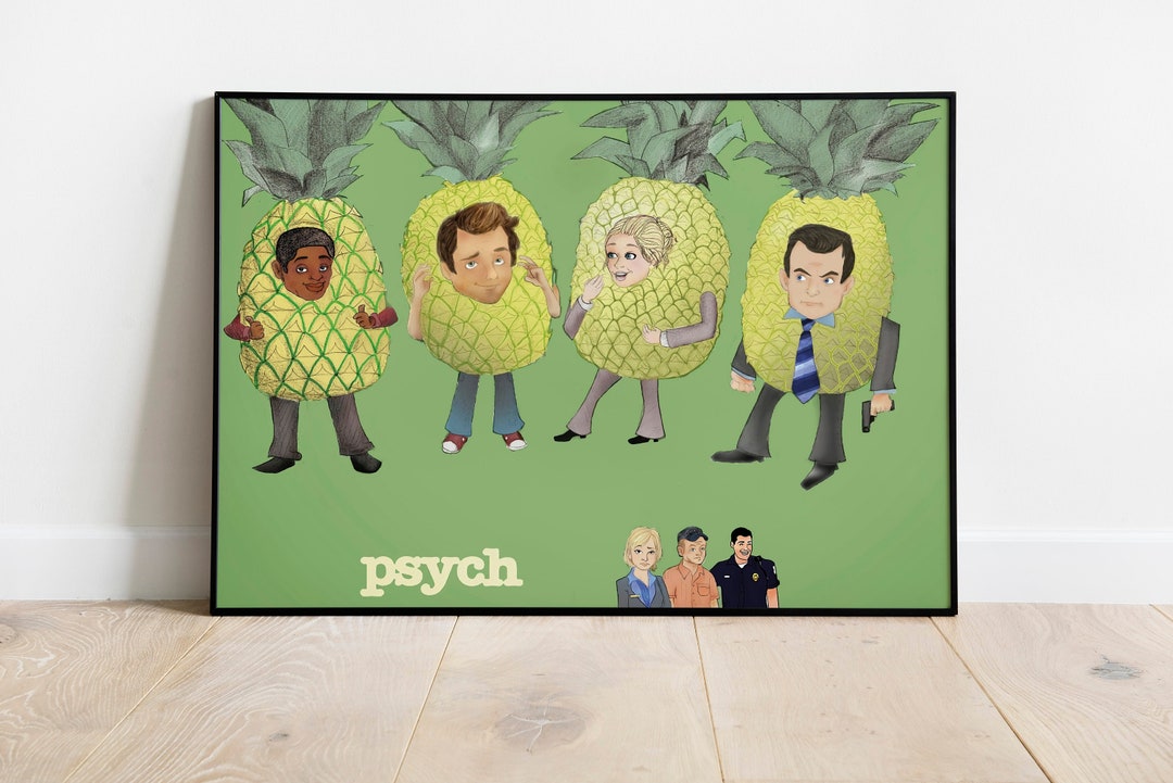 Psych Poster | Sitcom Poster | TV Series Poster | TV Show Poster | Home ...