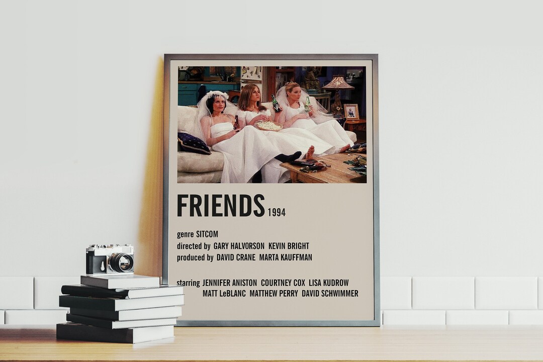 Friends Poster | TV Series Poster | TV Show Poster | Sitcom Poster ...