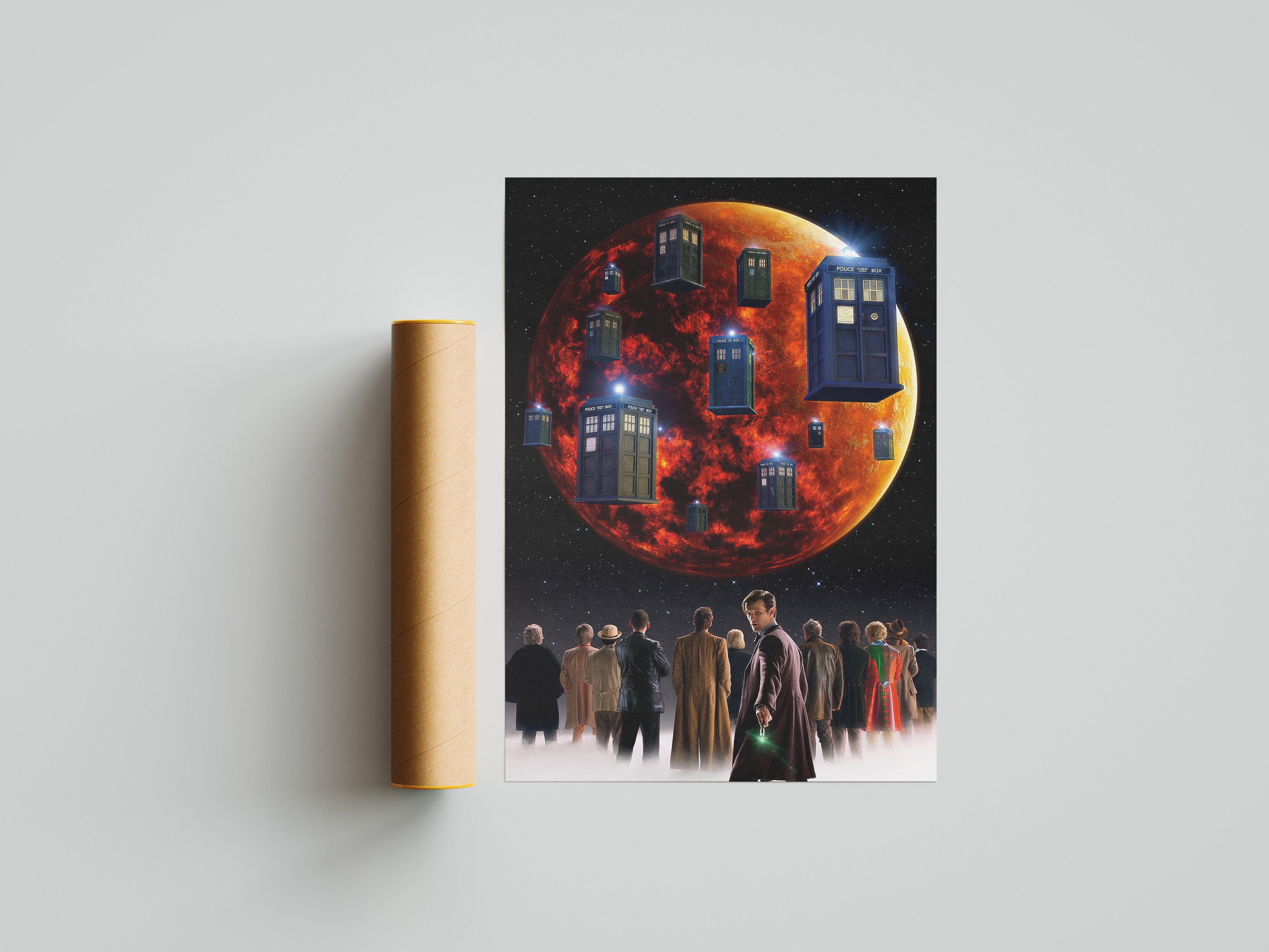 Doctor Who Poster | Science Fiction Poster | TV Series Poster | TV Show ...