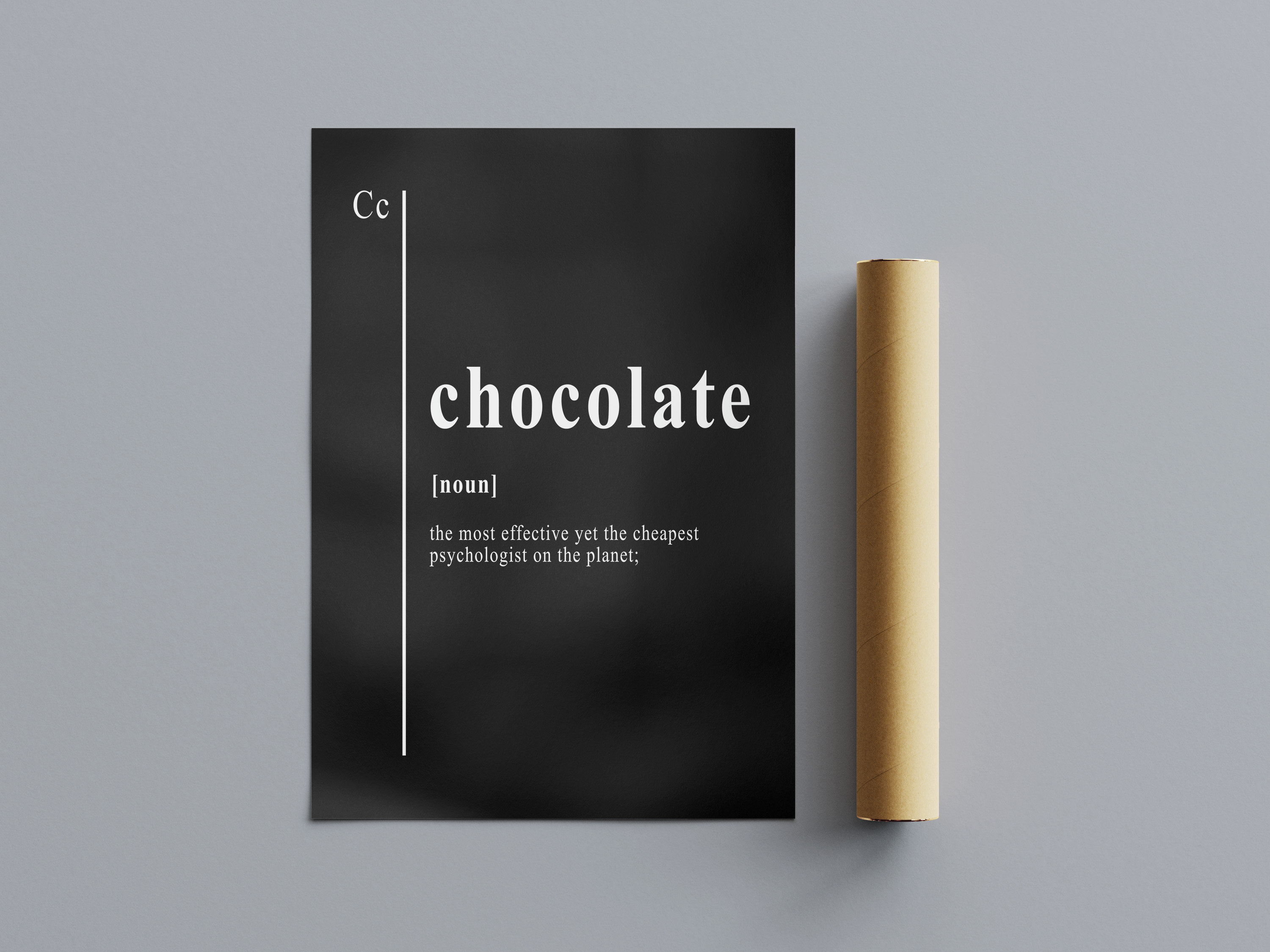 Chocolate Definition Poster | Dictionary Definition Poster | Office ...