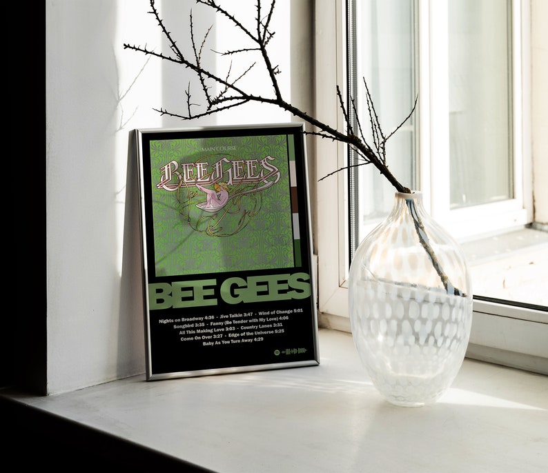 Bee Gees Poster | Main Course Poster | Album Poster | Album Cover | Pop ...
