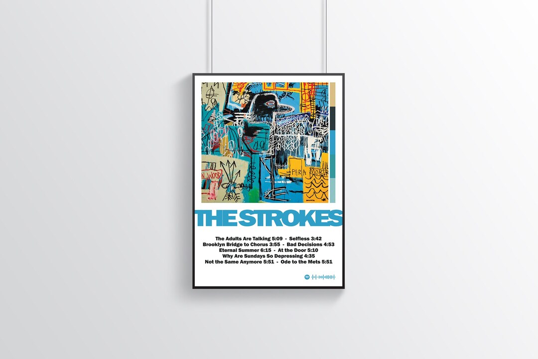 The Strokes Album Poster | the New Abnormal Album | Album Poster ...