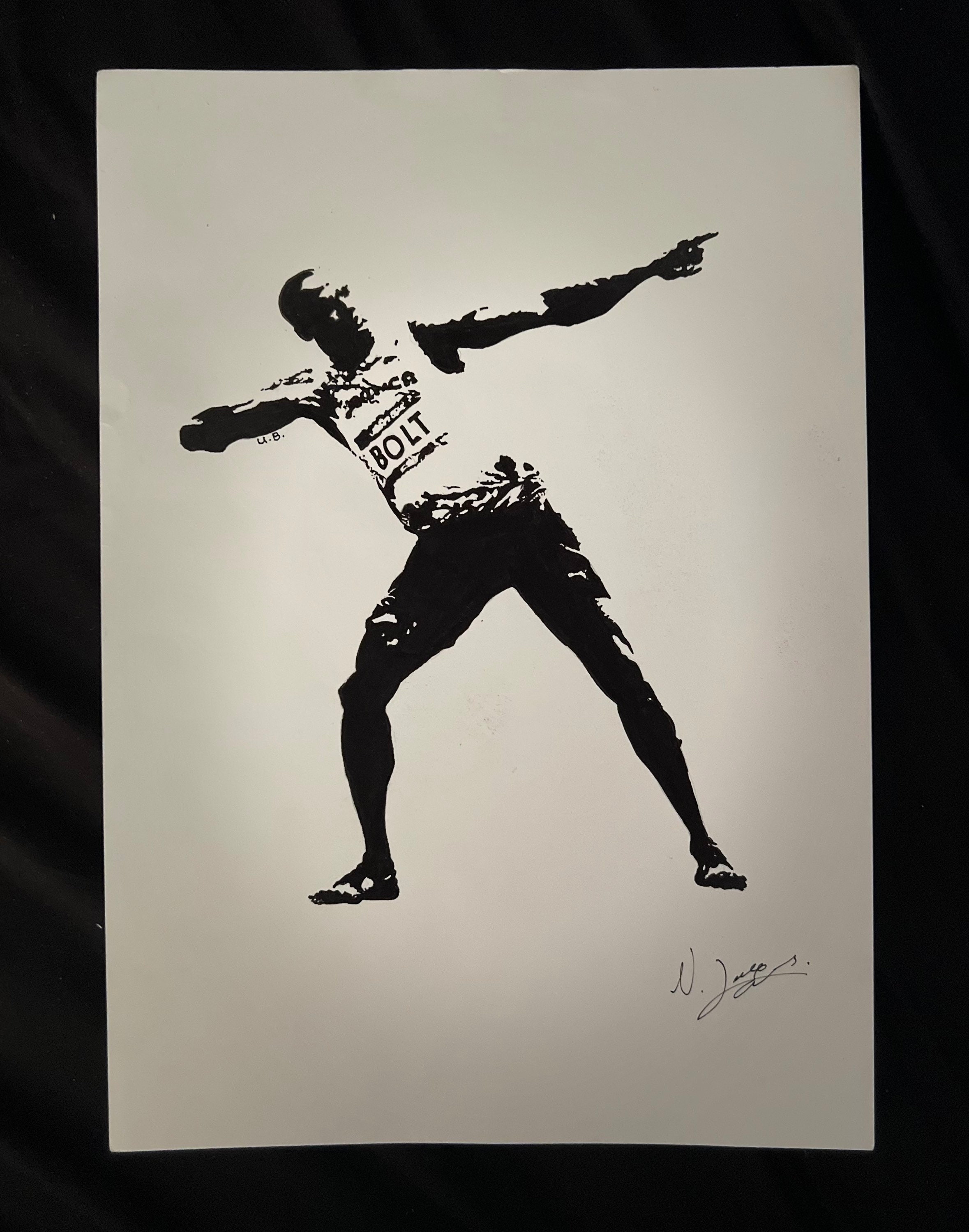 Usain Bolt Silhouette