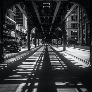 Chicago Photography Chicago Wall Art Christmas Gift Chicago El Tracks ...