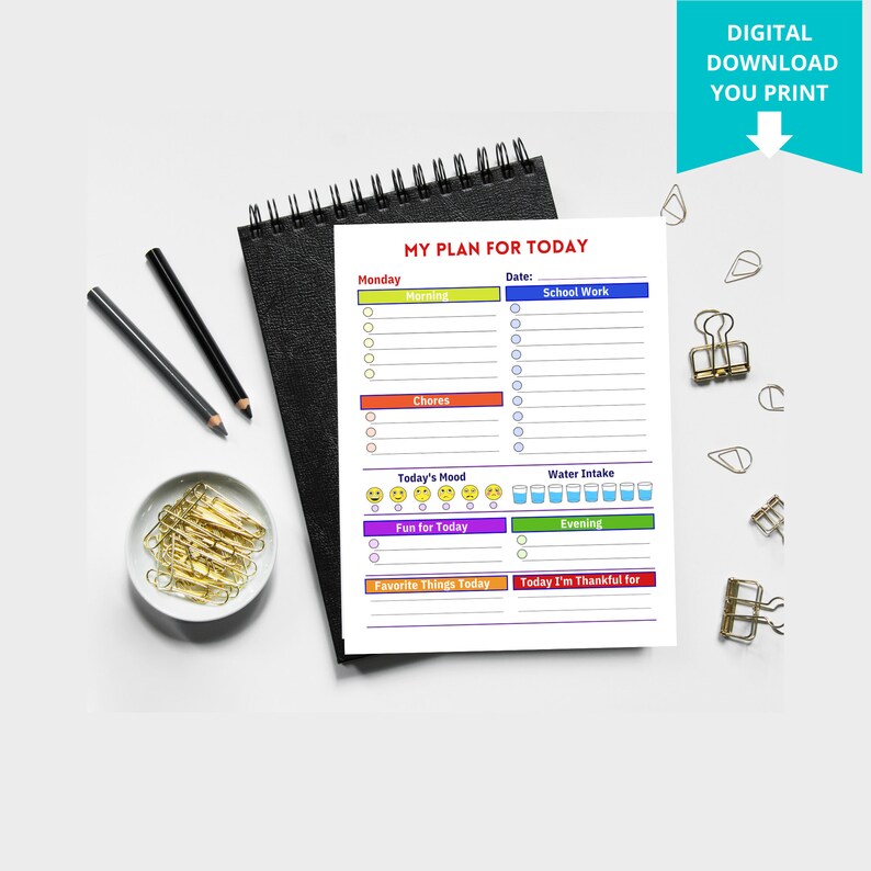 ADHD Daily Planner made by an Adhder MUM Printable and Digital Download ...