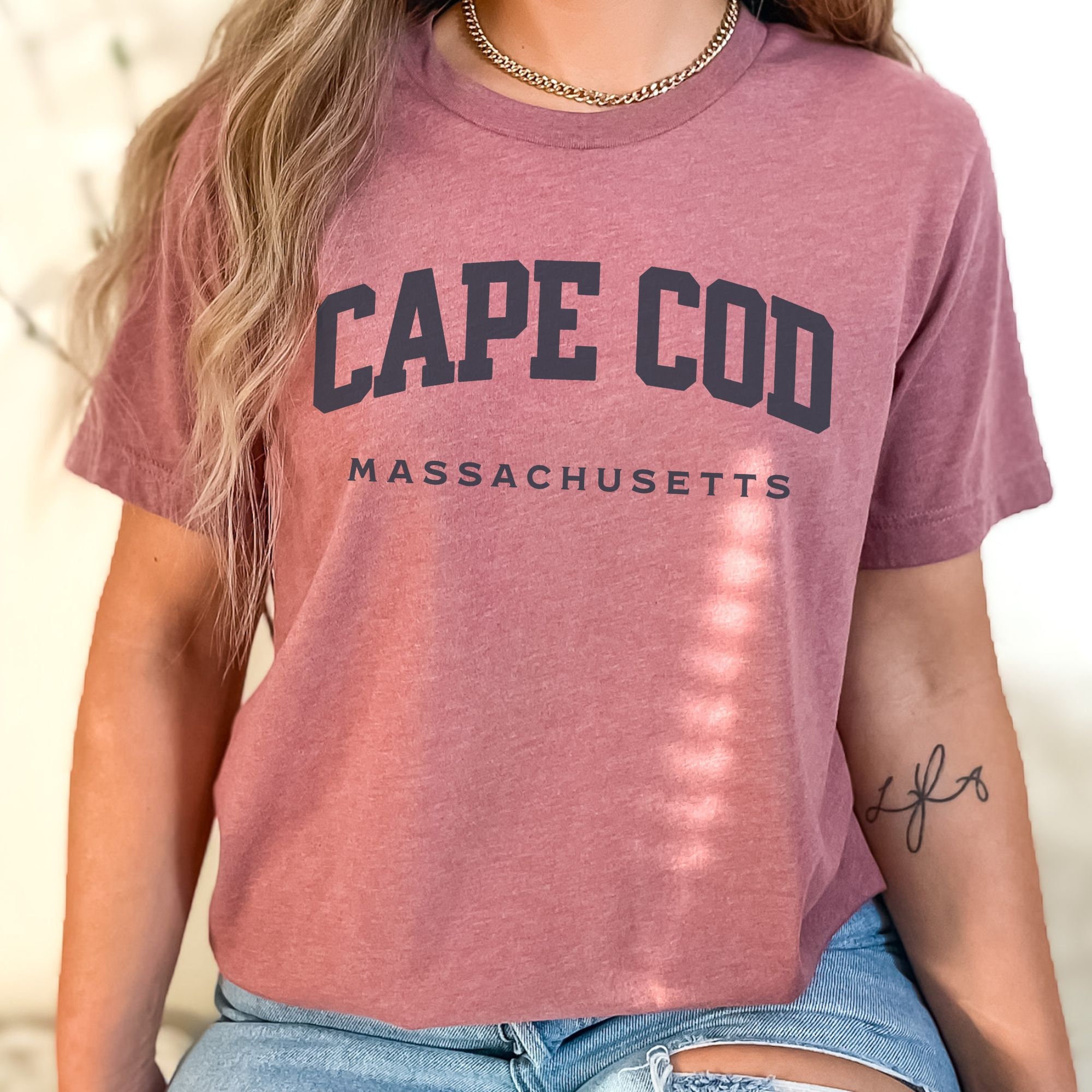 Cape Cod Massachusetts Shirt, Preppy Cape Cod T-shirt Gift, Cape Cod MA ...