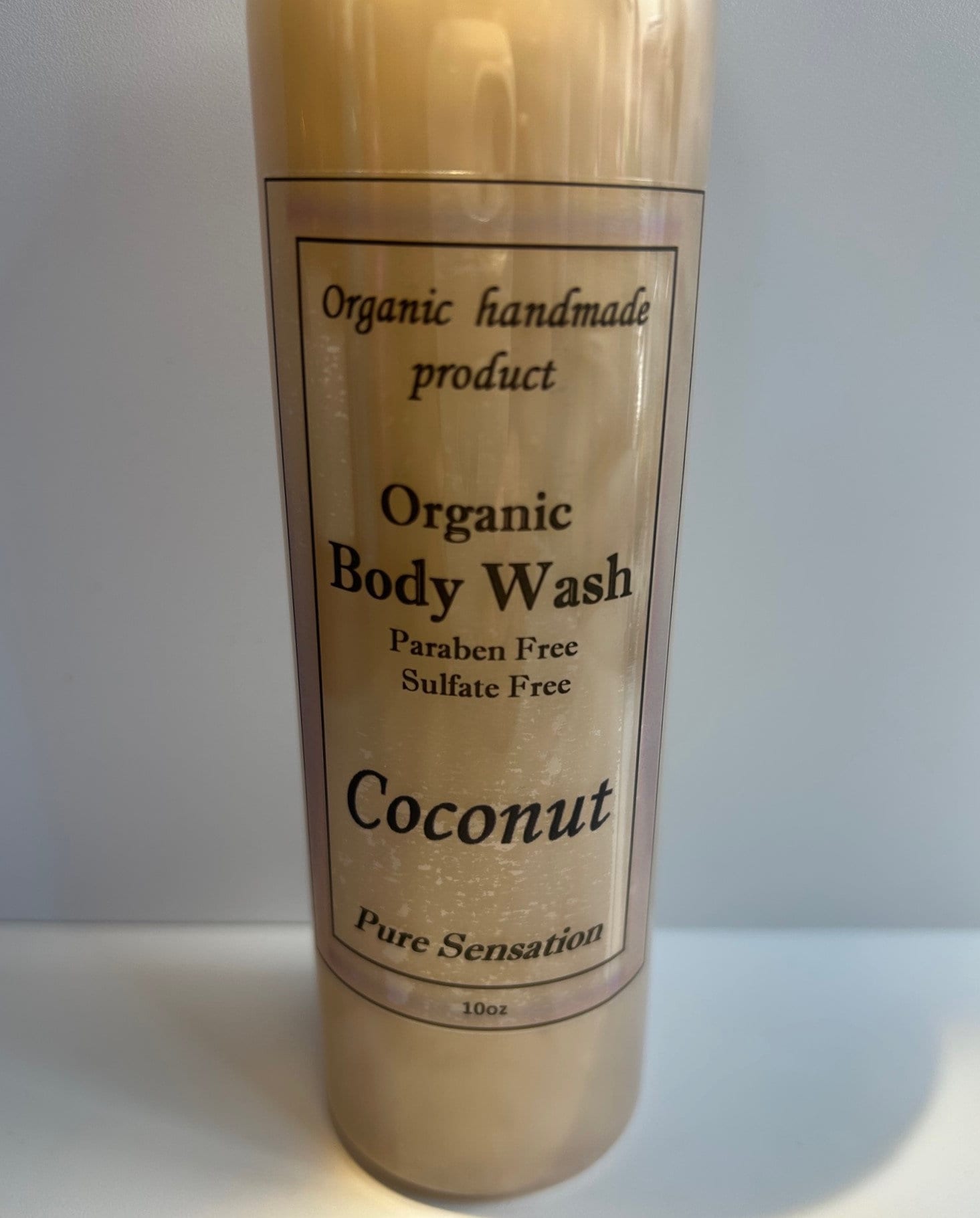 Pearl Coconut Organic Body Wash / Daily Moisturizer / Natural Handmade ...