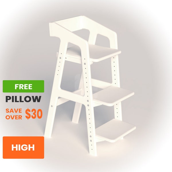 Wood High Chair - Etsy