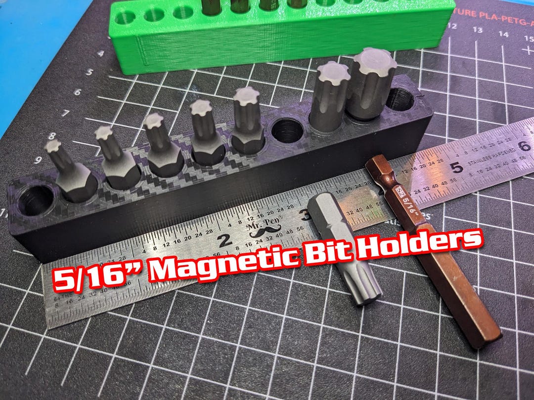 5/16" Hex Bit Magnetic Holder (pair) - Etsy