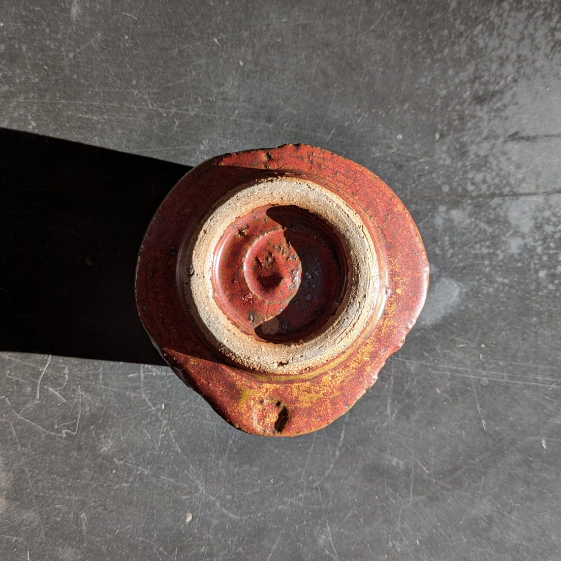 Early Michael Simon Yunomi XXIX Oaks Shaner Red Glaze Studio Art ...