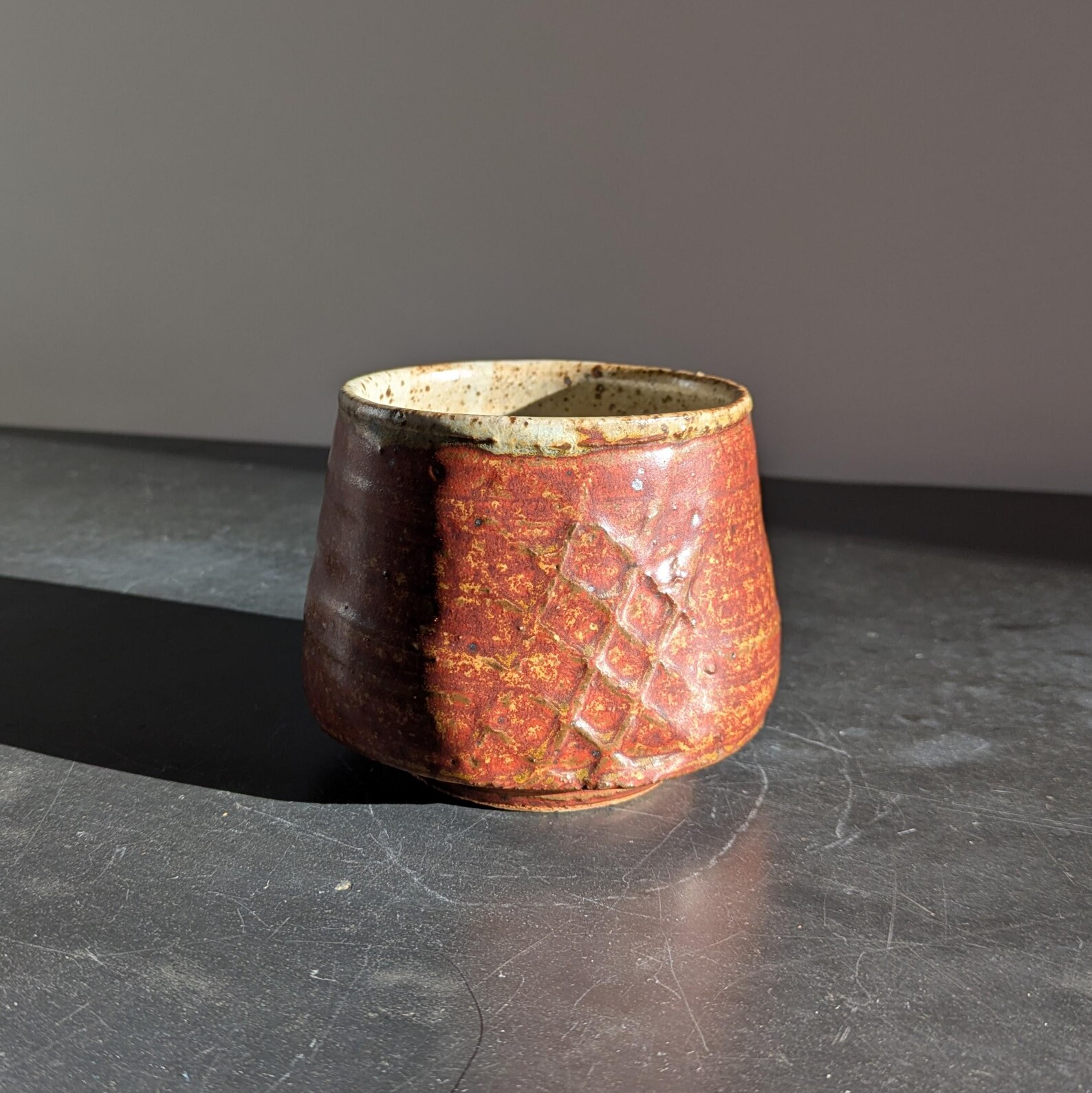 Early Michael Simon Yunomi XXIX Oaks Shaner Red Glaze Studio Art ...