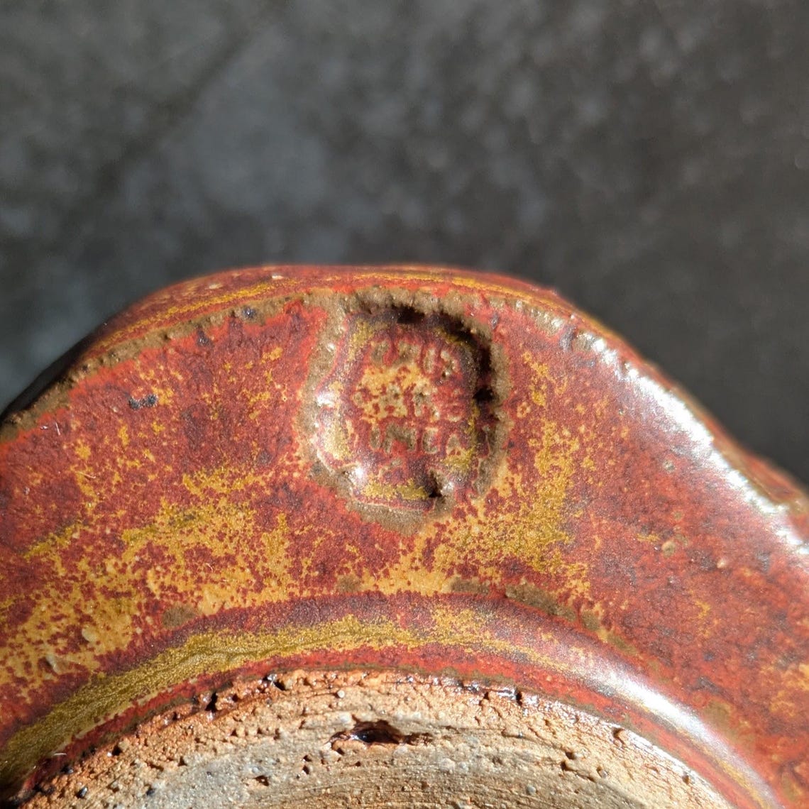 Early Michael Simon Yunomi XXIX Oaks Shaner Red Glaze Studio Art ...