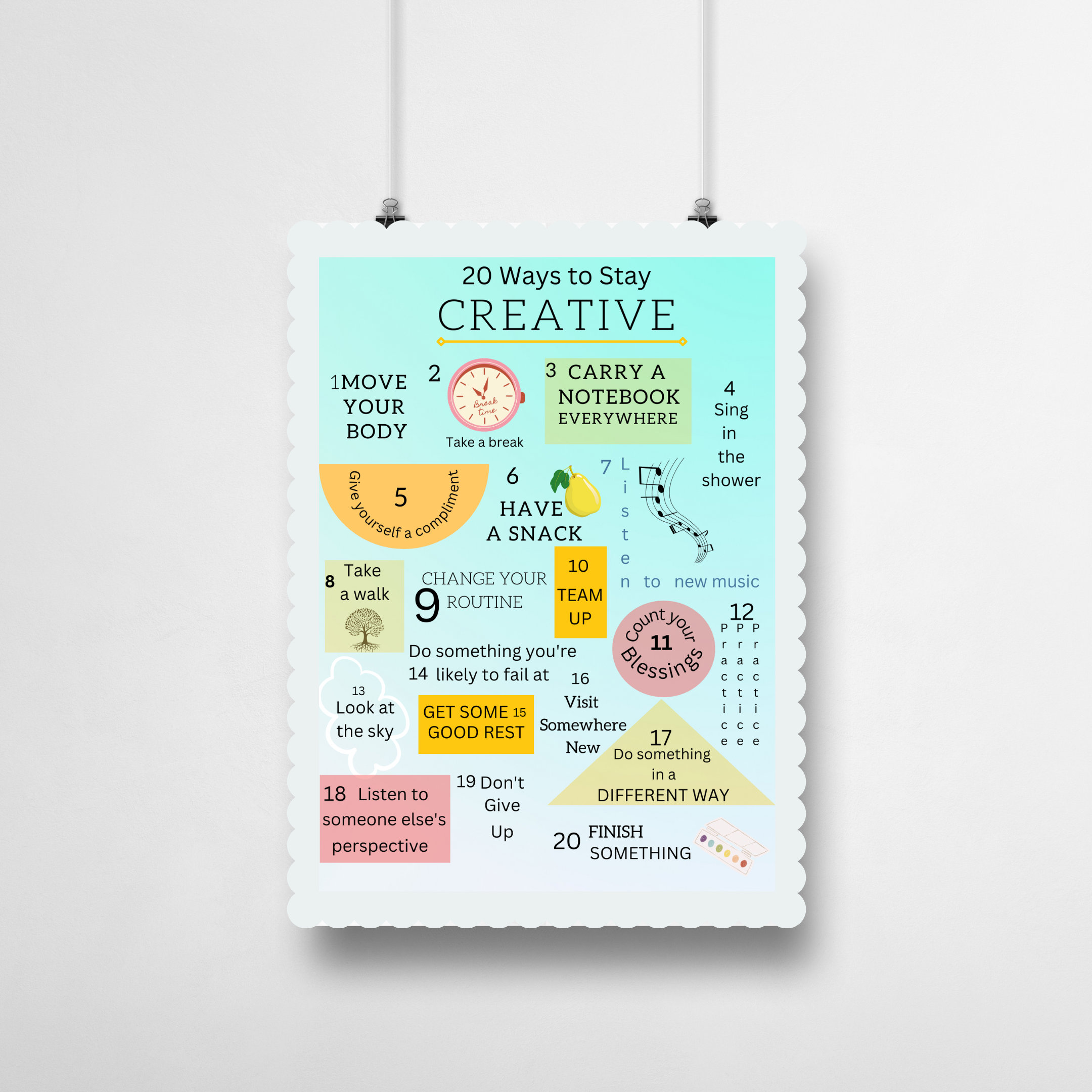 Printable Creativity Downloadable Poster - Etsy