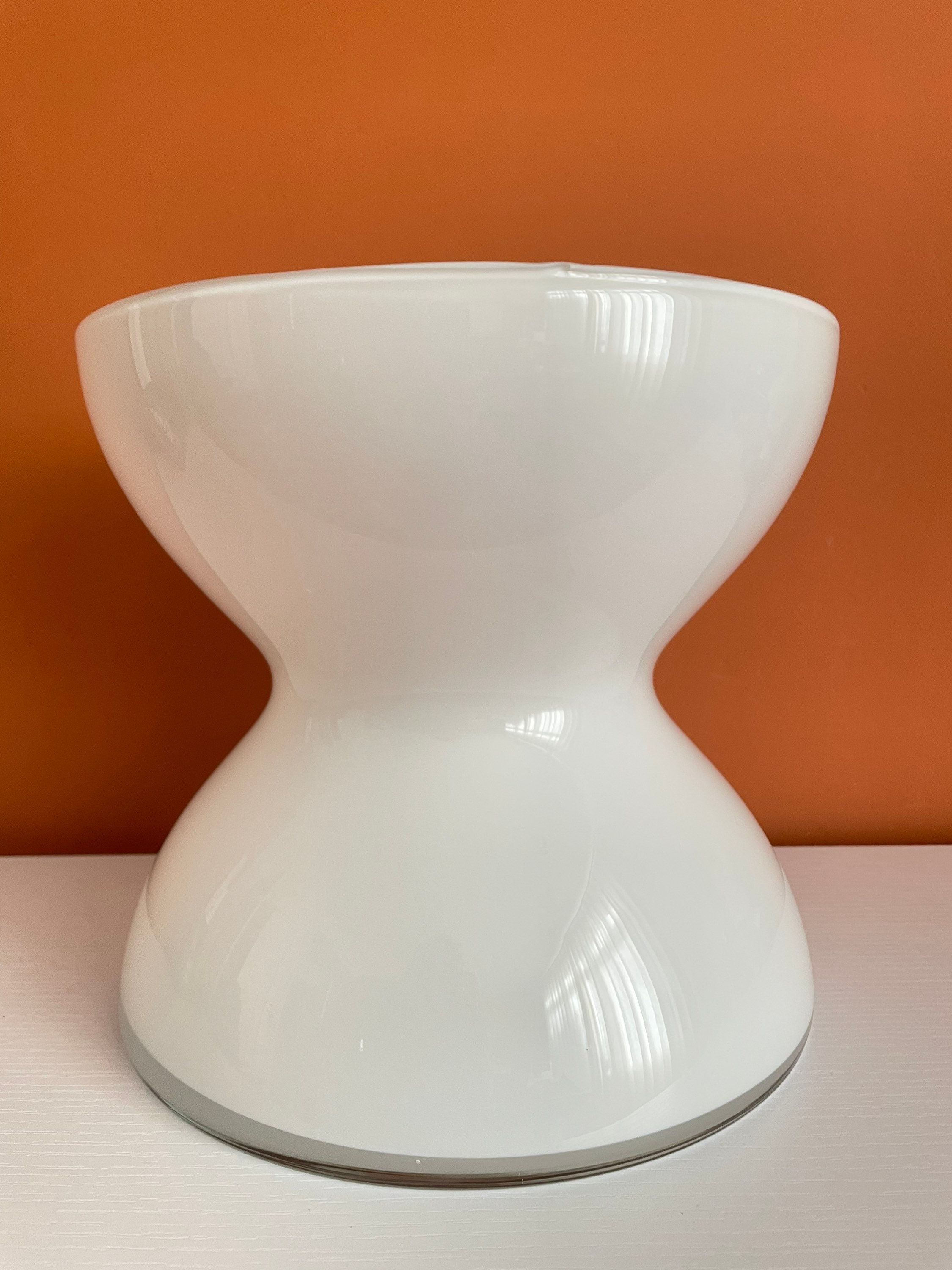 Vintage IKEA Anne Anna Nilsson Glass Bowl Vase Handcrafted Abstract ...
