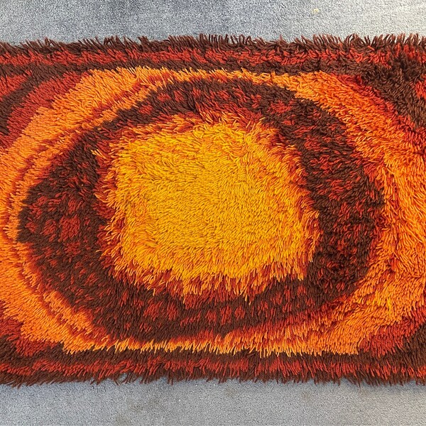 Danish Rya Rug - Etsy