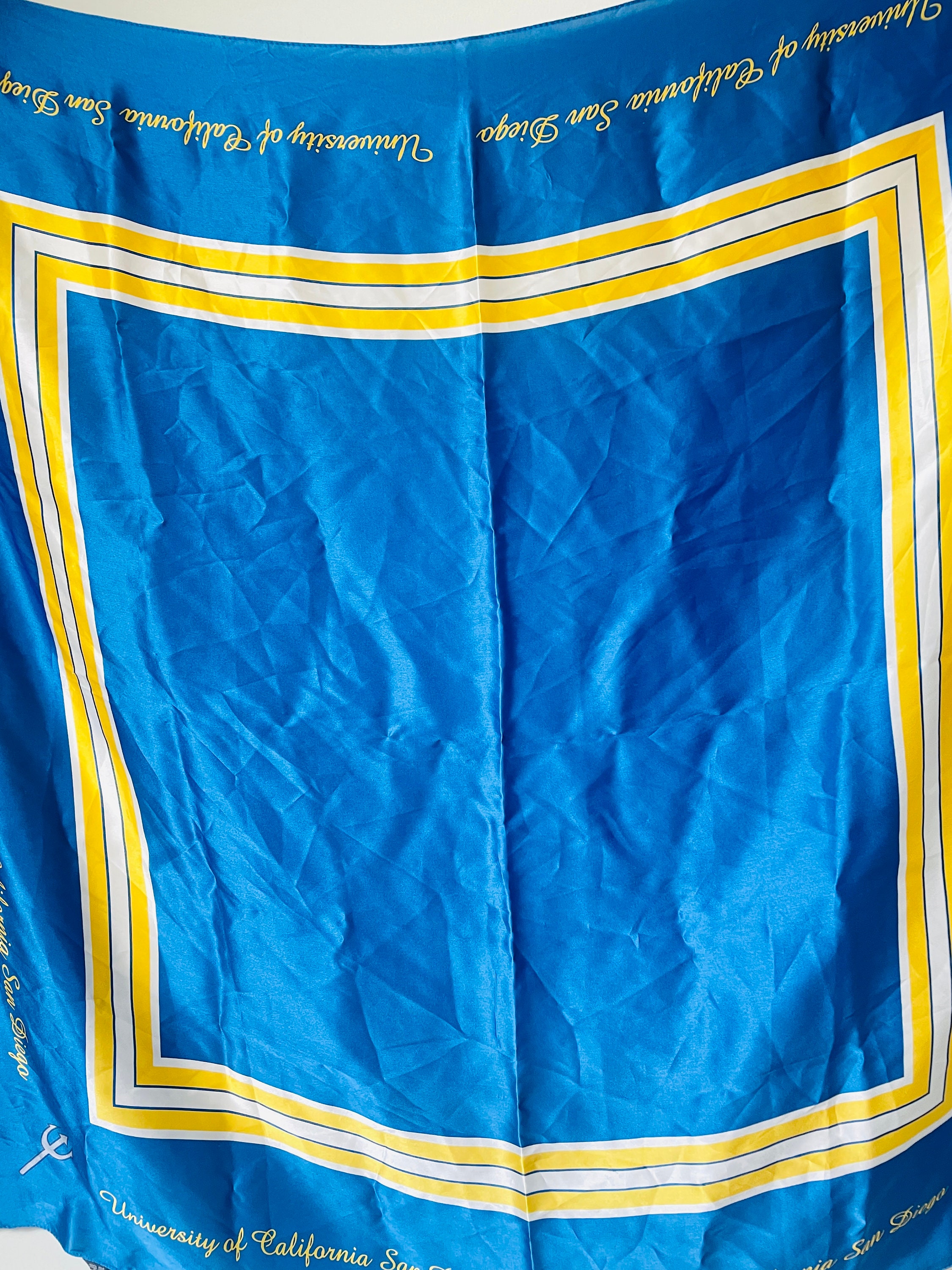 Vintage UCSD University of California San Diego 100% Silk - Etsy Australia
