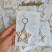 Personalized Pearl Beads Star Keychains Favor for Guest, Bridal Shower ...