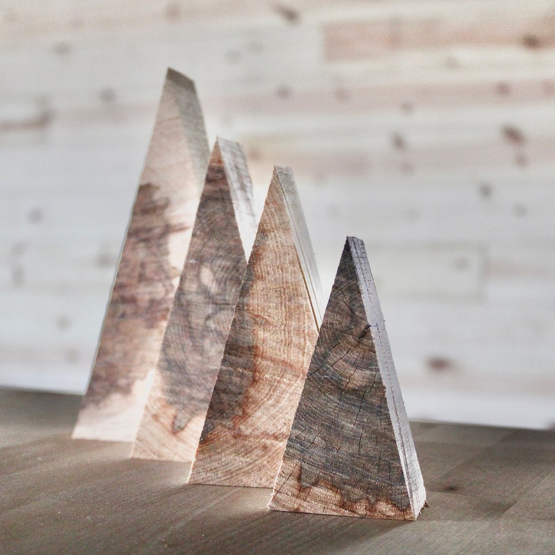 Triangle Wood - Etsy