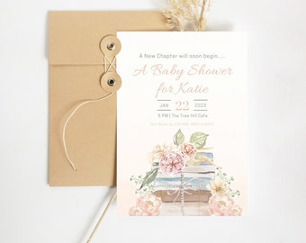 New Chapter Baby Shower Invite - Etsy