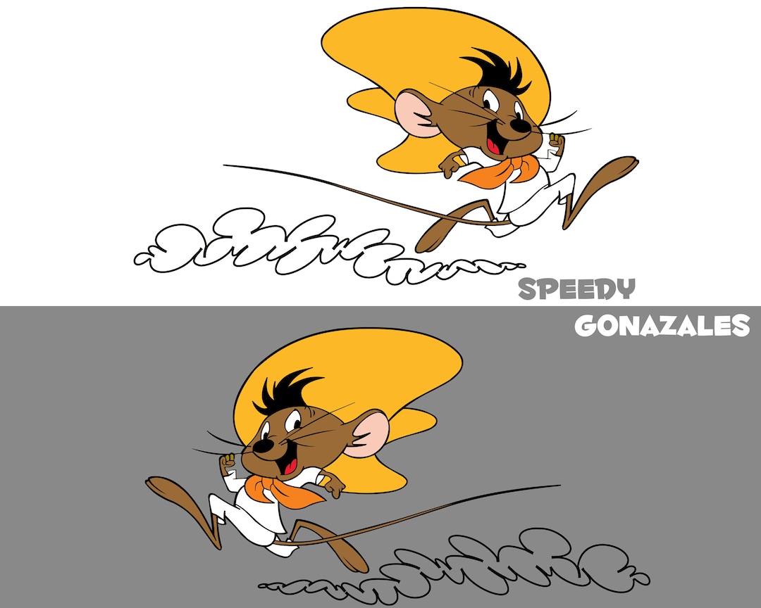 Speedy Gonzales Custom Design SVG PNG Eps Formats Ready - Etsy