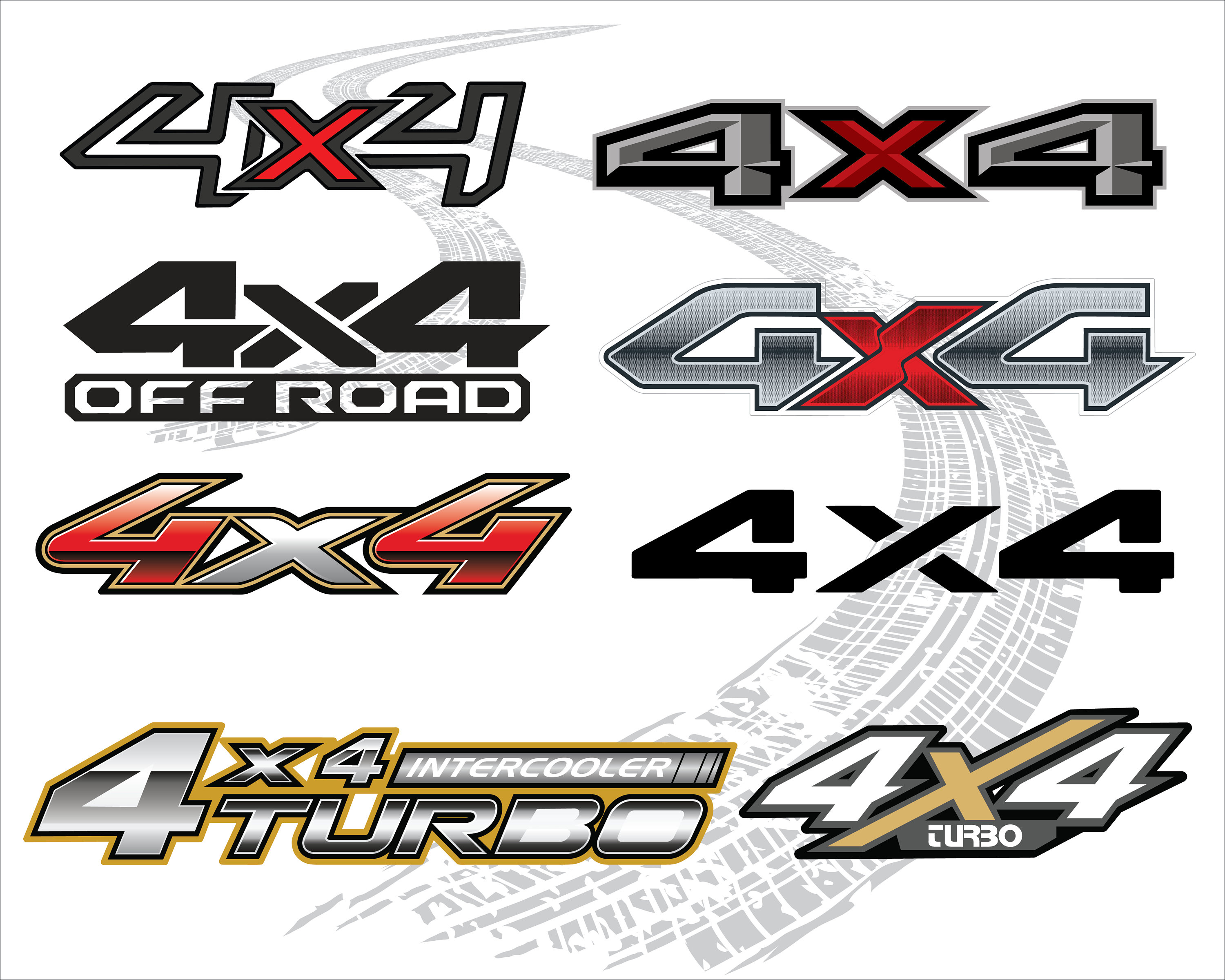 4X4 Truck Sticker / Badge Designs Formatos SVG PNG Eps y Ai - Etsy España