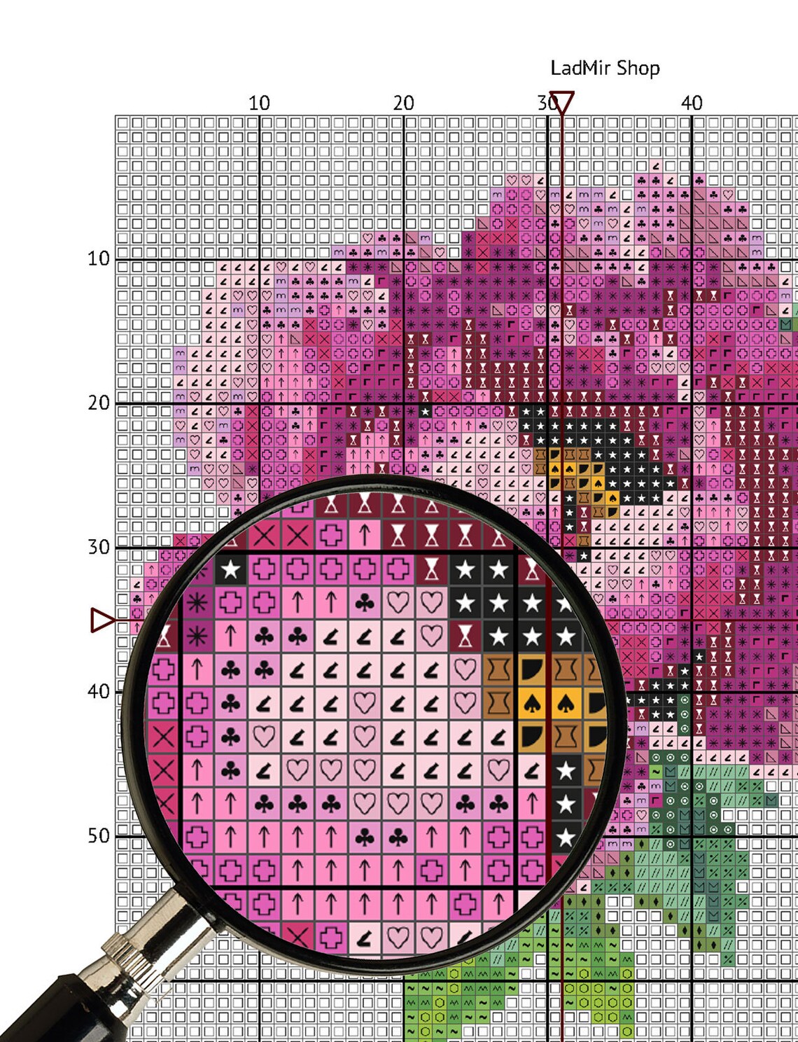Scuba Diving Cross Stitch Pattern PDF, Deep Ocean Diver Embroidery ...