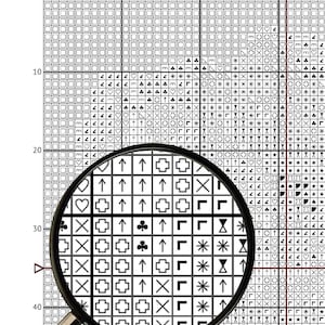 Vintage Roses Bouquet Cross Stitch Pattern PDF, Flowers Counted Art ...