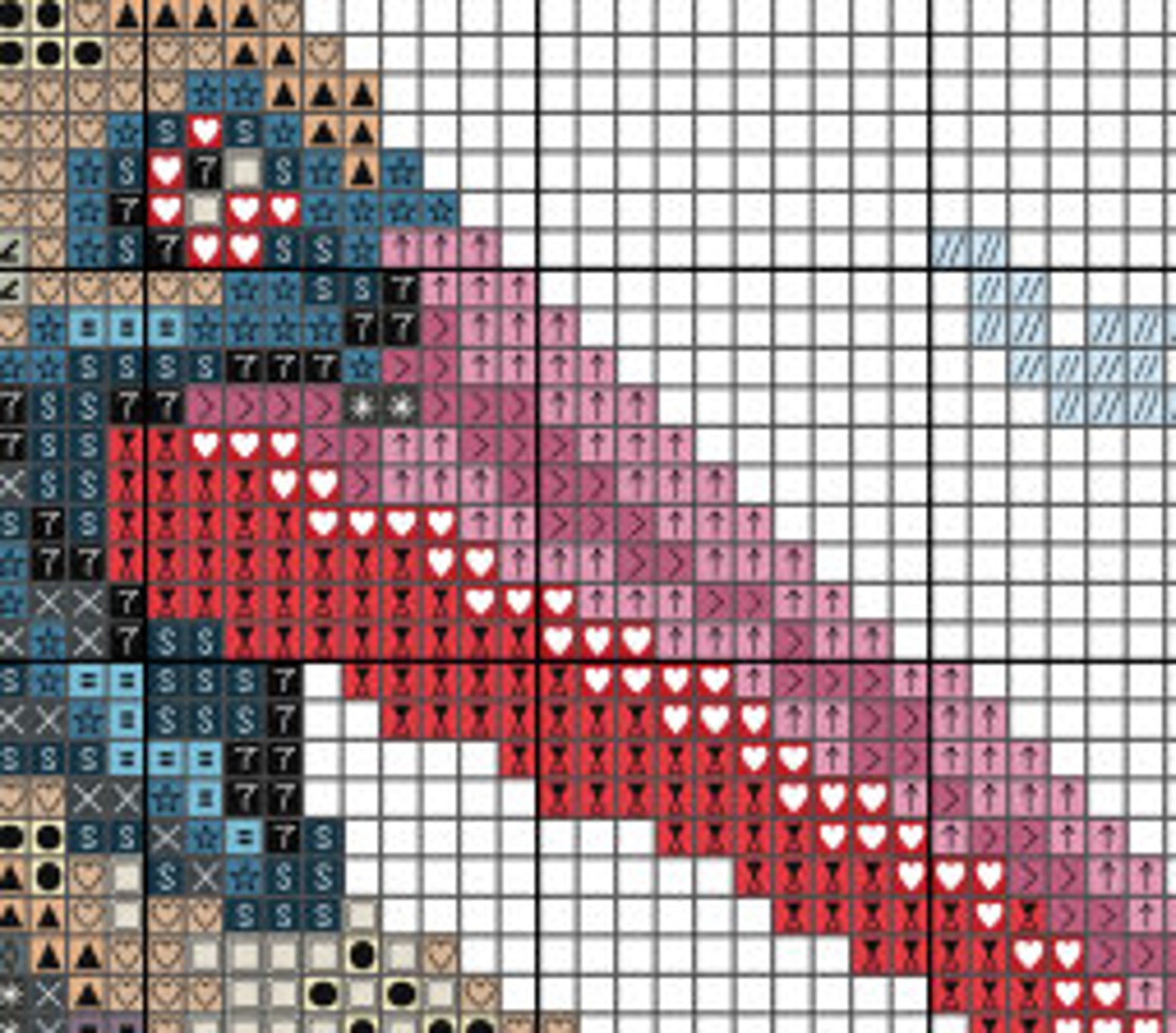 Pelican in the Sea Cross Stitch Pattern PDF Download, Sea Bird ...