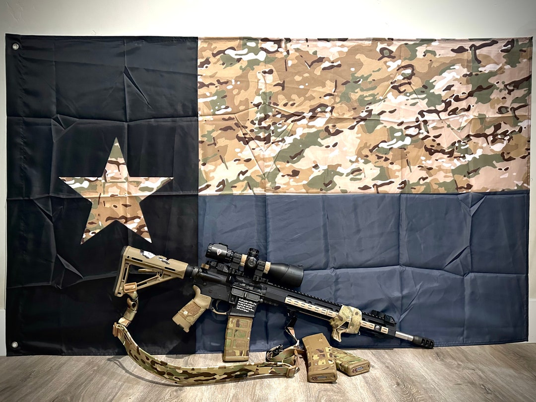 Multicam Texas Flag - Etsy