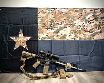 Multicam American Flag Sticker, Multicam Sticker, Military Stickers ...