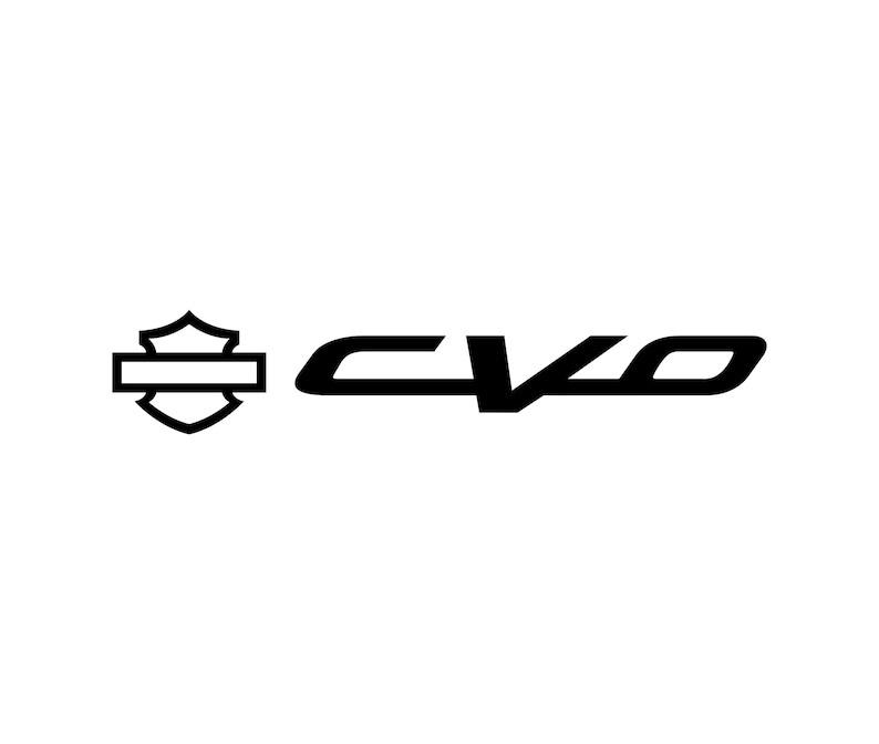 CVO Motorcycle Emblem SVG | Biker Logo Style Vector | Touring Bike ...