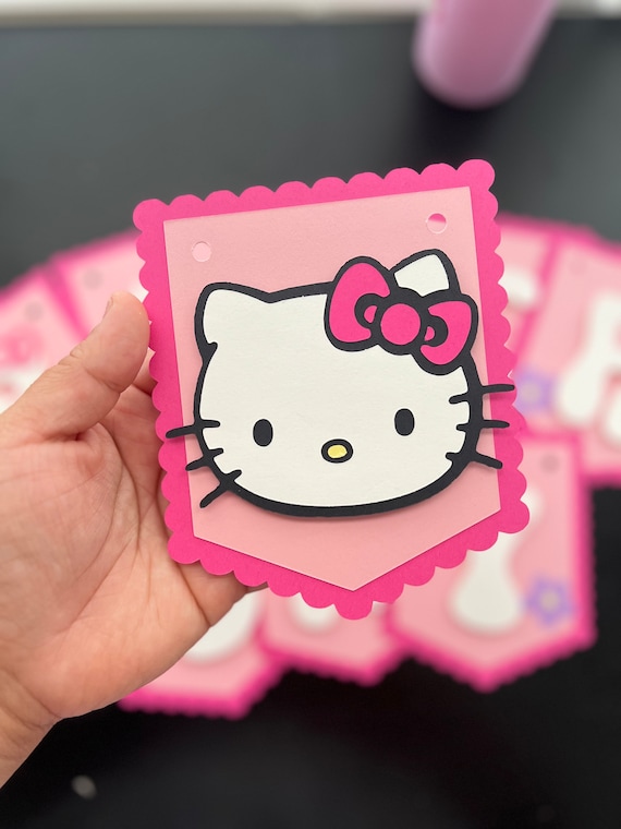 Hello Kitty Personalized Banner Hello Kitty 3D Banner DM To Custom