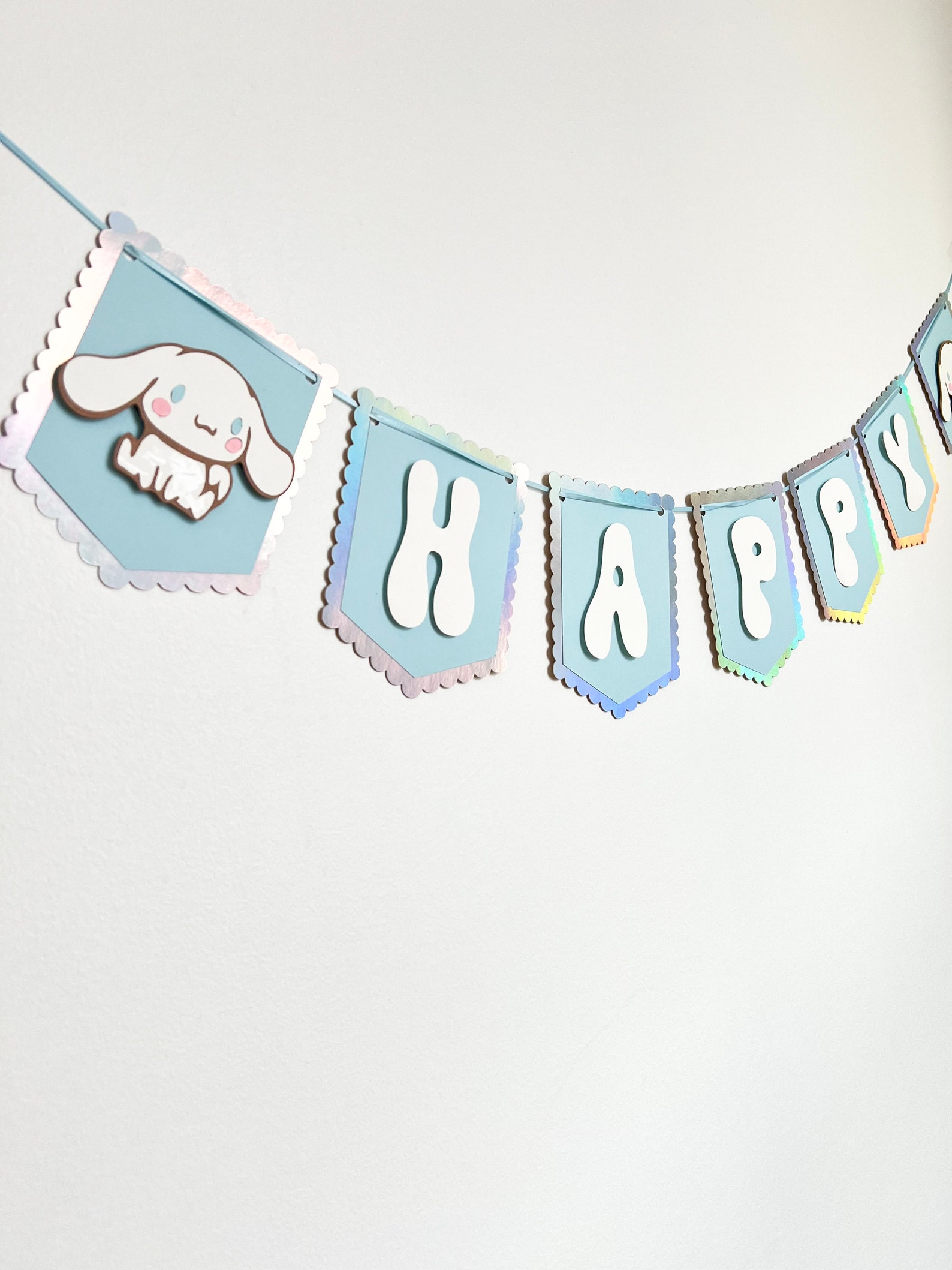 Sanrio Birthday Banner, Happy Birthday Banner,cinnamoroll Inspire ...